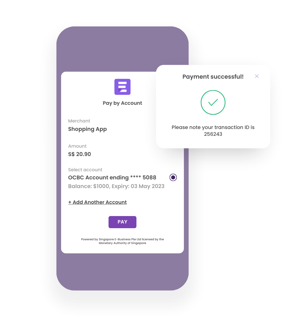 Pay by Account - SGeBIZ