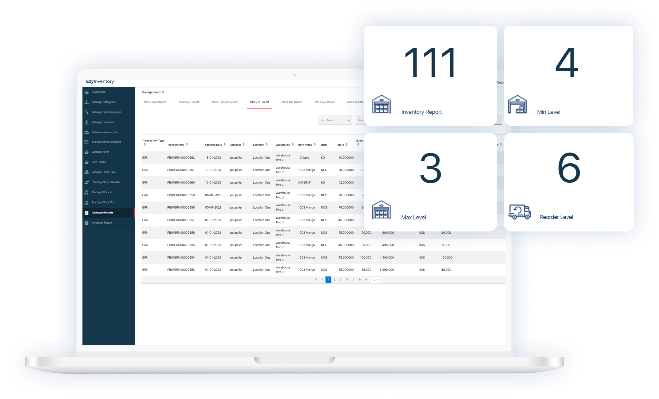 Inventory Management - SGeBIZ
