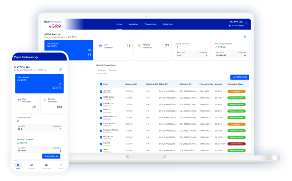 EzyPayment for Individuals - SGeBIZ